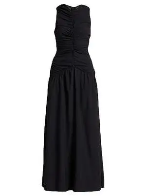 Fabiana Filippi Maxi Flared Dress - Black