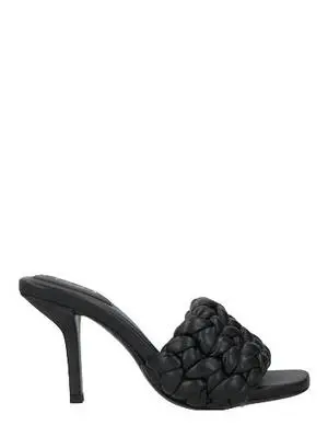 Ash Sandals With Spike Heel - Black