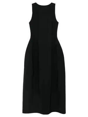 AMOMENTO Hourglass Maxi Dress - Black