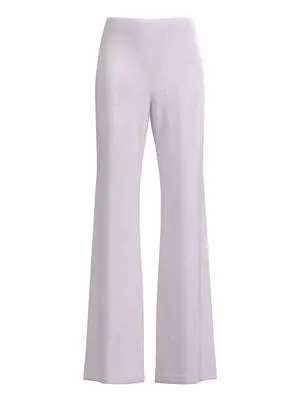 MARGHERITA MACCAPANI Lurex-jacquard Trousers - White