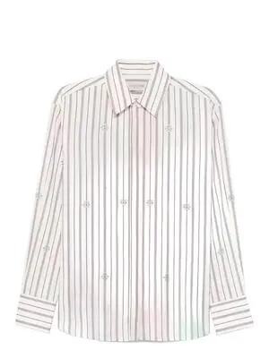 GOLDEN GOOSE Striped Shirt - Neutrals