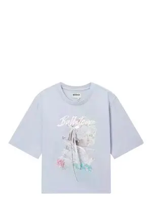 MUSIUM DIV. Cotton T-shirt - Blue