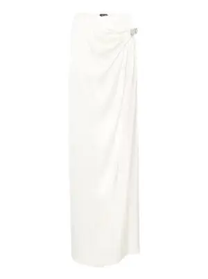 TOM FORD Silk Maxi Skirt - Neutrals