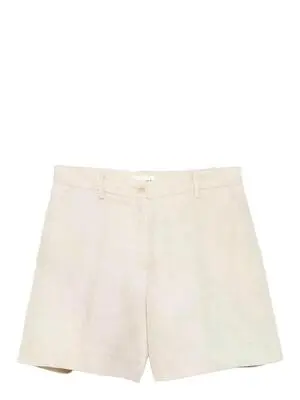P.a.r.o.s.h Linen Shorts - Neutrals