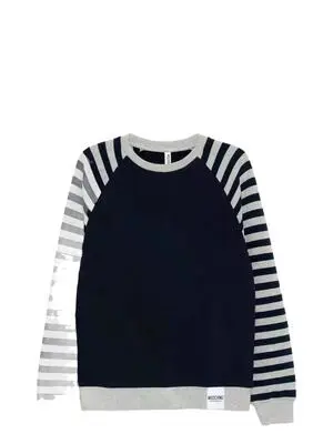 Moschino Striped Sweatshirt - Blue