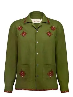 BAZISZT Momoun Shirt - Green