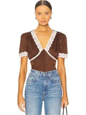 Heartloom Dahlia Top - Coco