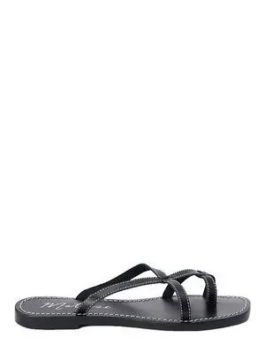Matisse Melborne Strappy Toe-ring Sandals - Black
