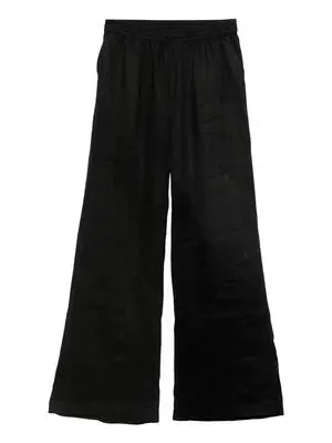 P.a.r.o.s.h Linen Trousers - Black