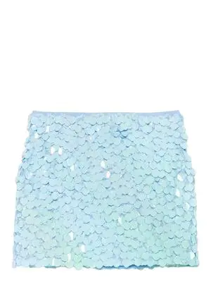 P.a.r.o.s.h Sequined Mini Skirt - Blue
