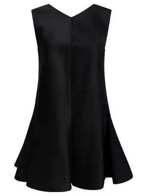 Khaite Mel Mini Dress - Black