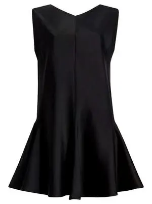 Khaite Mel Mini Dress - Black
