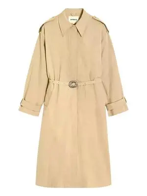 Apparis Ozzy Trench Coat - Neutrals