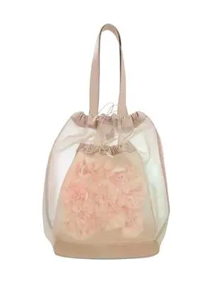 Simone Rocha Mesh Tote Bag - Neutrals