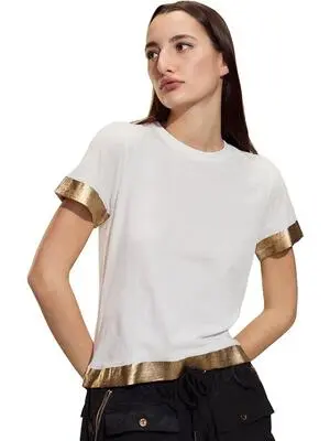 Cynthia Rowley Athena Tee - White