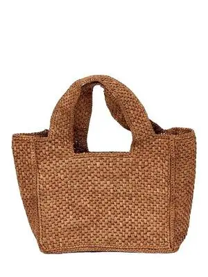 Velvet By Graham & Spencer Mini Lulu Tote - Natural