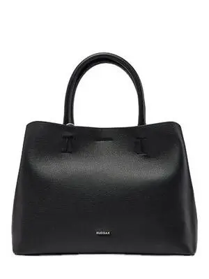 Rudsak Pebble Leather Tote Bag - Black