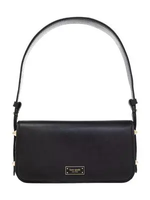 Kate Spade New York Leather Shoulder Bag - Black