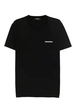 Dsquared2 Rubber Logo T-shirt - Black