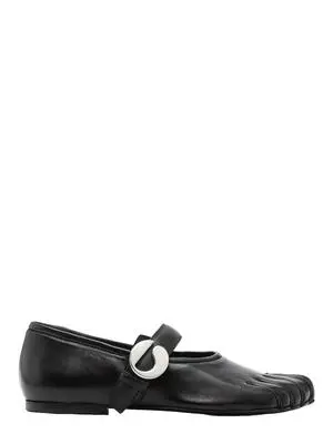 Coperni Five-toe Ballerina Flats - Black