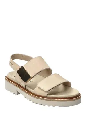 Mephisto Violane Platform Sandals - Light Sand