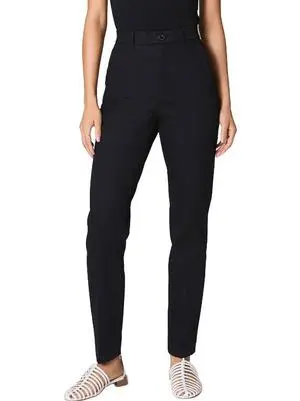 Spanx Super Smooth™ Stretch Twill Straight Leg Pant - Classic Black