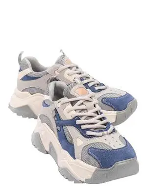 PROLOGUE SHOES Loretta Platform Sneakers Blue