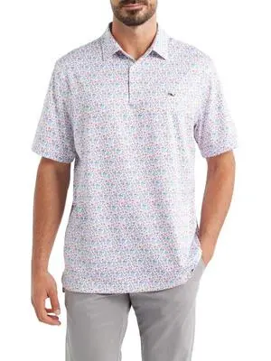 Vineyard Vines Sankaty Performance Polo - Multi Color Tailgate