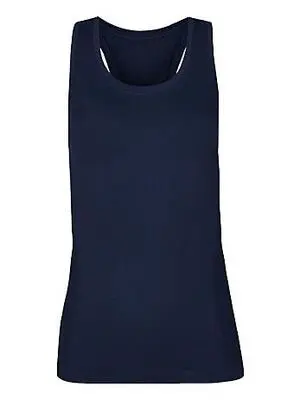 Sweaty Betty Athlete Seamless Tank Top - Navy Blue
