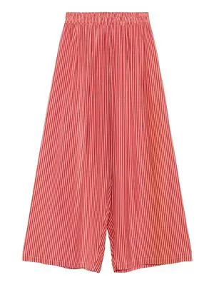 MERCI Striped Trousers - Red