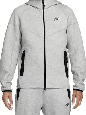 Nike Tech Windrunner Hoodie - Grey