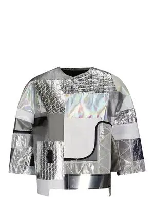 Junya Watanabe Patchwork Jacket - Silver