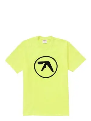 Supreme Aphex Twin Ambient Works Tee Shirt - Fluorescent Yellow