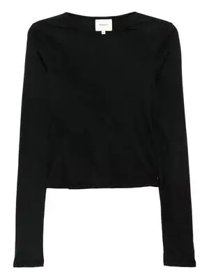 REFORMATION Erza Top - Black