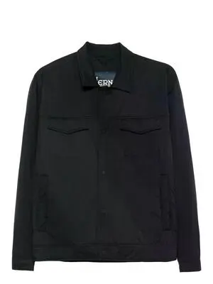 Herno Padded Shirt Jacket - Black