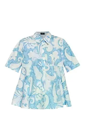 Etro Printed Blouse - Blue