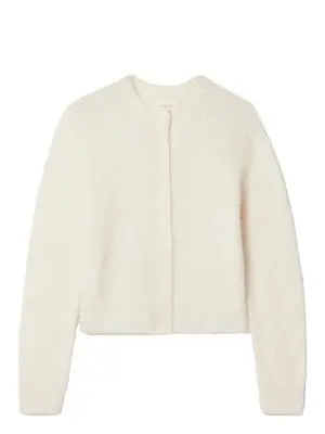 DÔEN Lilette Alpaca-blend Cardigan - Neutrals