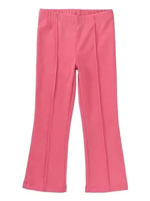 TEA COLLECTION Ribbed Flare Pants - Desert Rose
