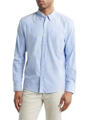 FAIR HARBOR Salty Oxford Dress Shirt - Light Blue