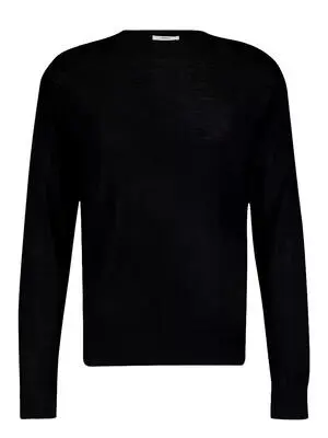 Commas Merino Wool Jumper - Black