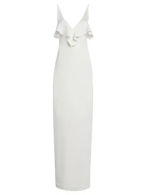 Stella McCartney Ruffled Maxi Dress - White