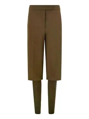 FERRAGAMO Tailored Trousers - Green