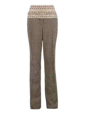 Stella McCartney Wool Trousers - Brown