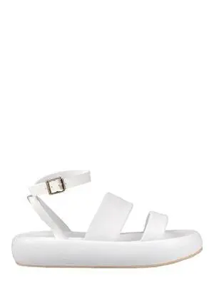 BALDININI Ankle Strap Sandals - White