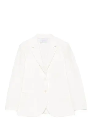 Harris Wharf London Cotton-blend Blazer - White