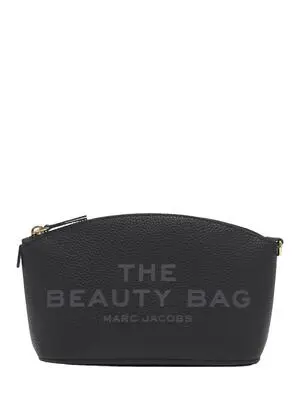Marc Jacobs Marc Jacobs Pebbled Leather Beauty Bag Black