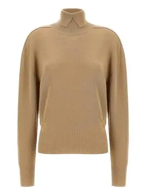 Burberry Wool Sweater - Beige
