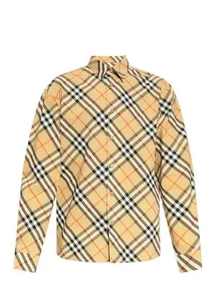 BURBERRY Checked Plaid Shirt