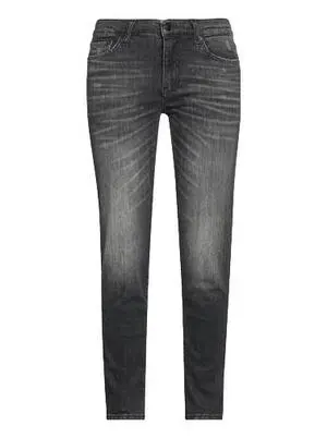 Armani Exchange Skinny Fit Jeans With Logo - Black