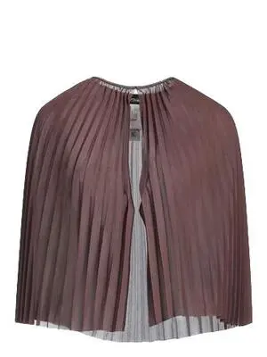 Fabiana Filippi Polyester Cape - Brown